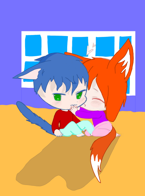 Tom and fi-fi - ibisPaint