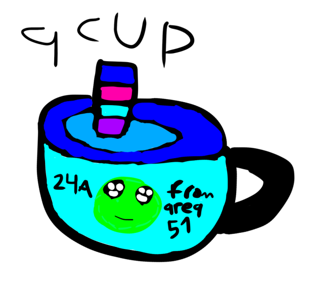 A Cup From Area 51 - ibisPaint