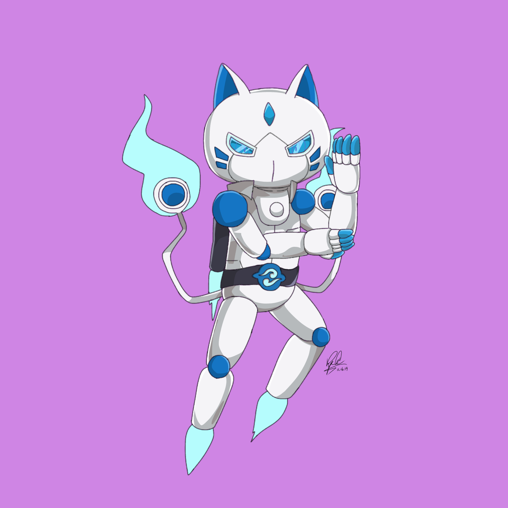 Ultimate Robonyan as Samus - ibisPaint