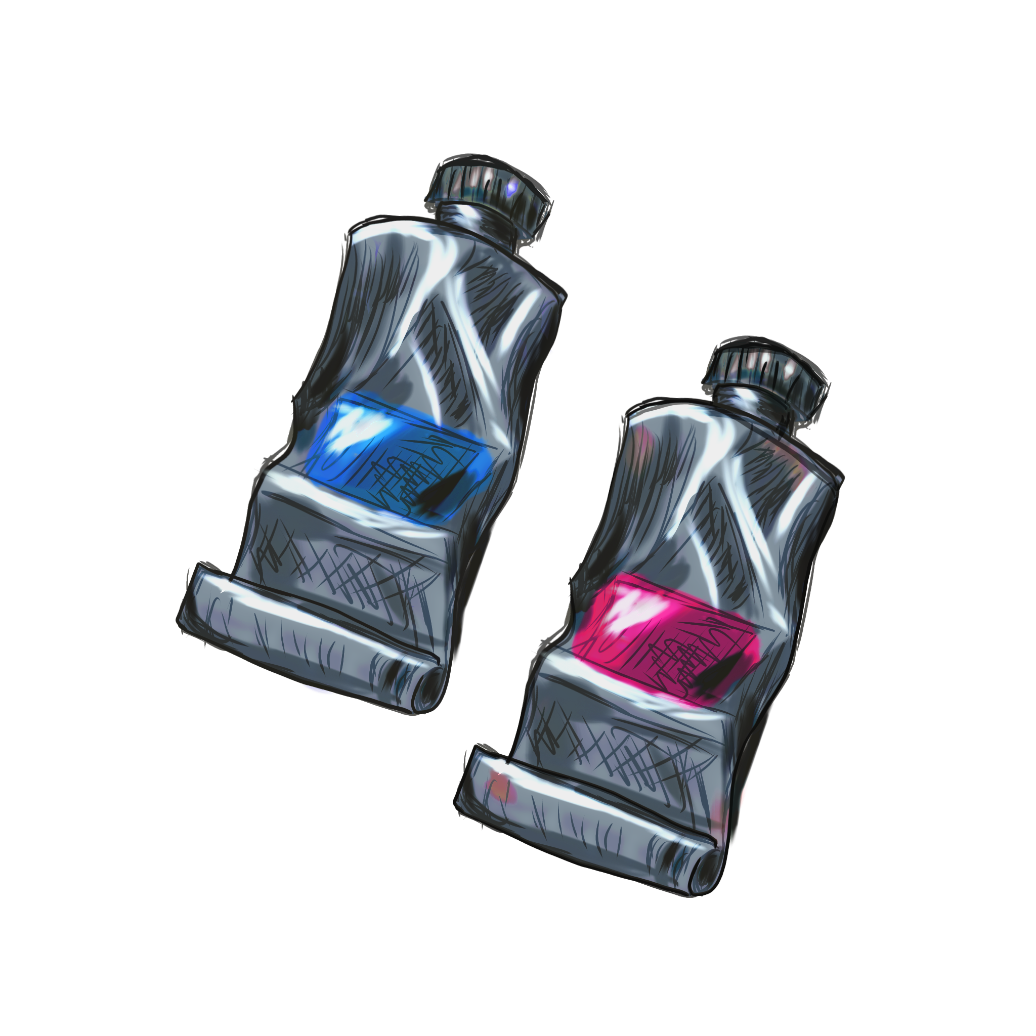 messy paint tubes 1.2025.02.02 - ibisPaint