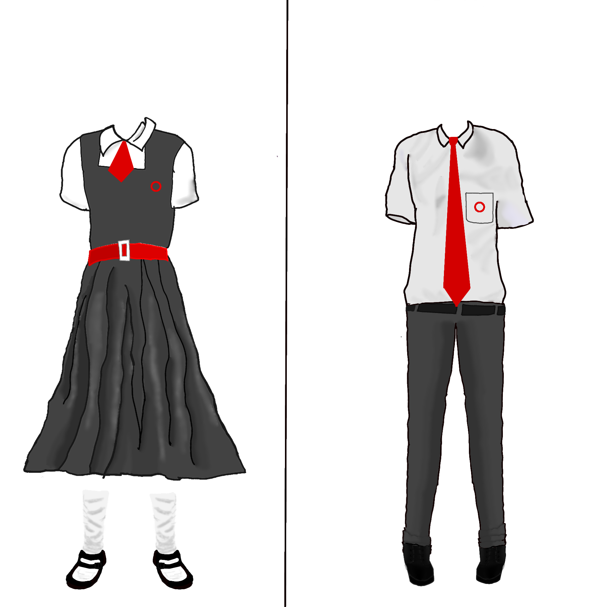 My School Uniform - ibisPaint