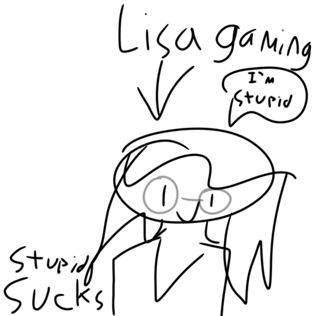 gift for lisa gaming v 2 - ibisPaint
