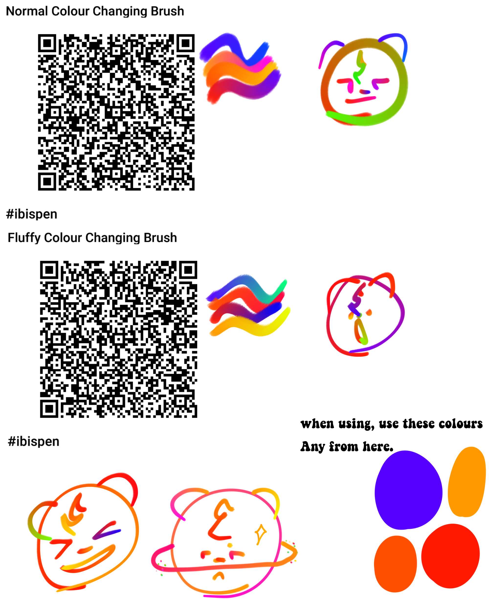 Colour Changing Brush - ibisPaint