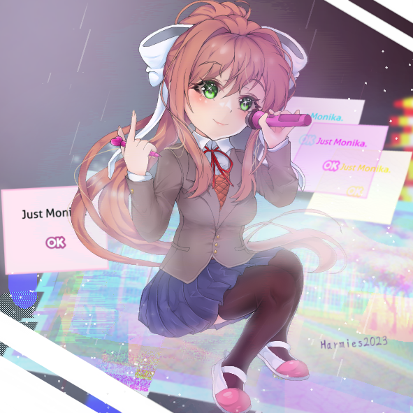 DDLC + DDTO Monika fanart - ibisPaint