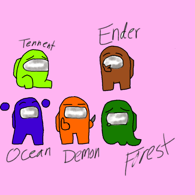 Among Us OCs2 - ibisPaint