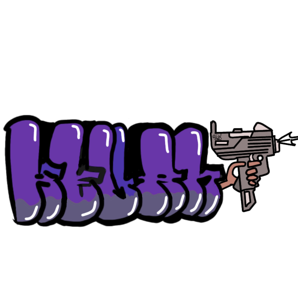 throw up graff - ibisPaint