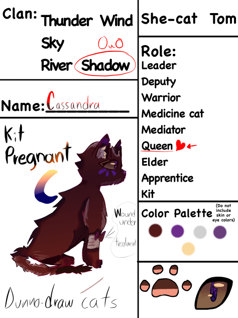 Oc for. Warriors Rp - ibisPaint