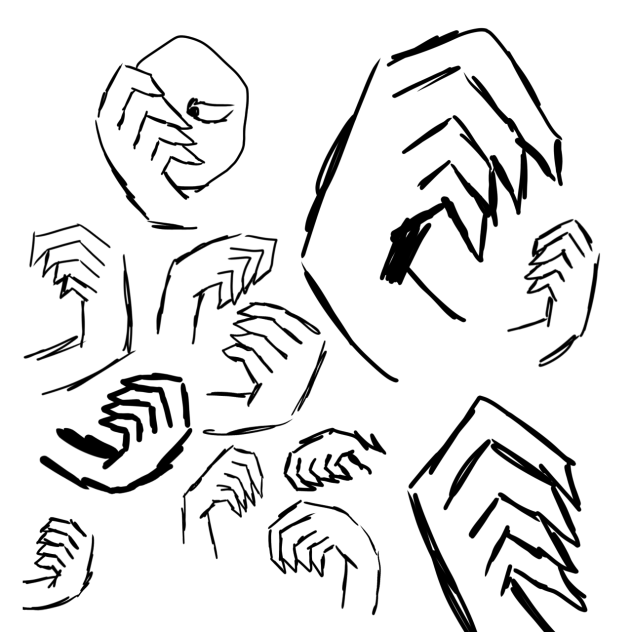 Hand practice - ibisPaint