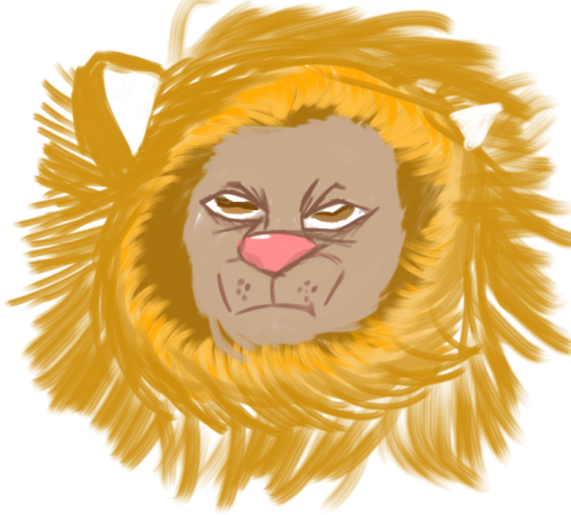 Angry Lion - ibisPaint