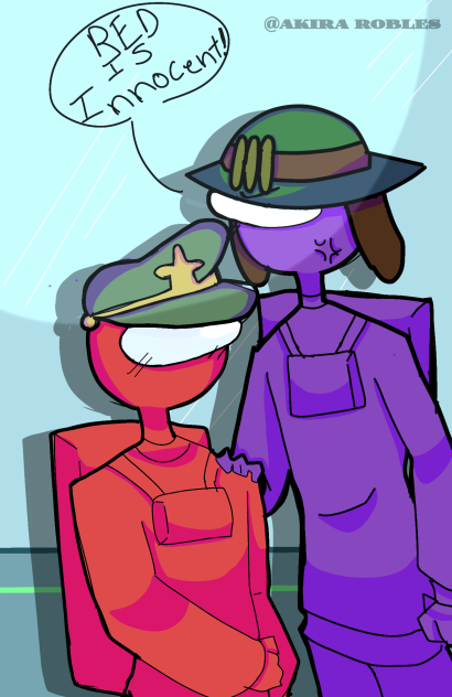 Among us fanart for @Finny Fin - ibisPaint