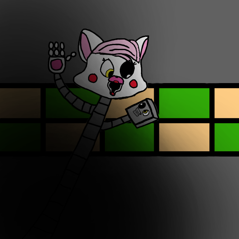 Mangle meets her new endo - ibisPaint