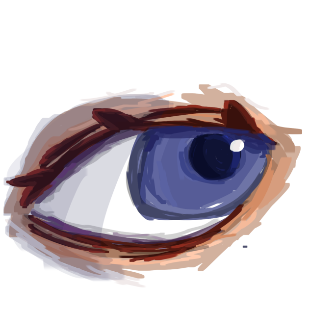 Some weird eye - ibisPaint
