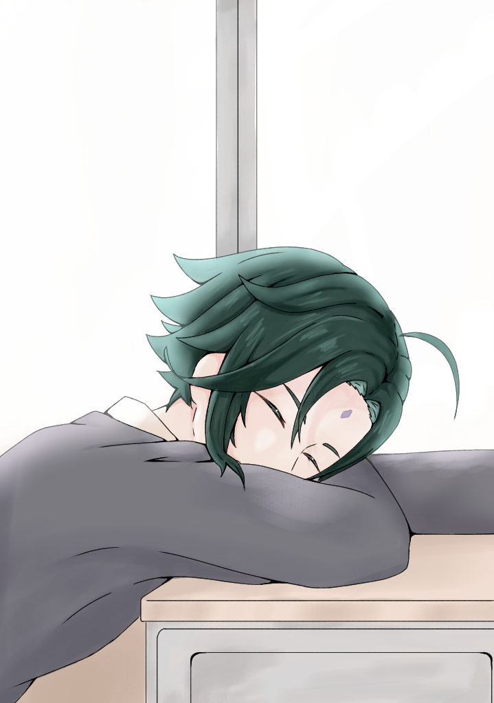 sleeping Xiao💚 - ibisPaint