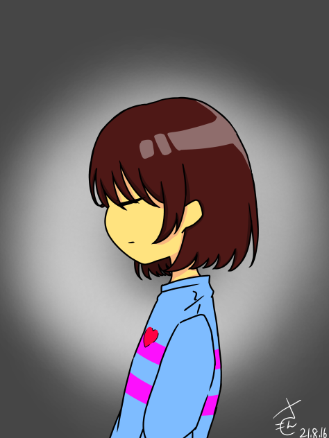 undertale フリスク - ibisPaint