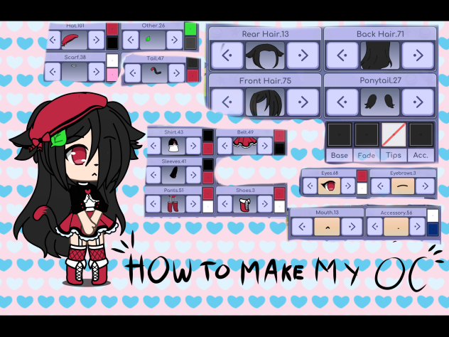 How to make my OC Gacha - ibisPaint