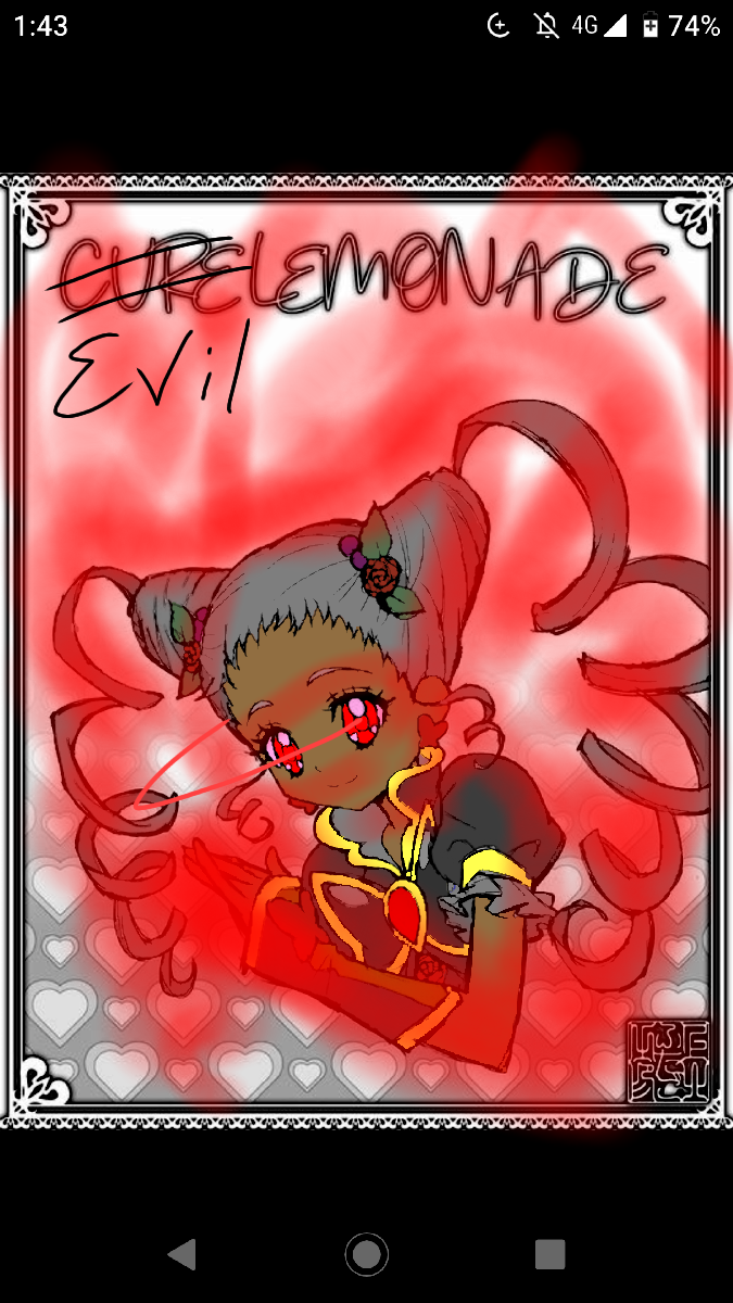 EVIL LEMONADE ~殺意の波動に目覚めたキュアレモネード~（真） - ibisPaint
