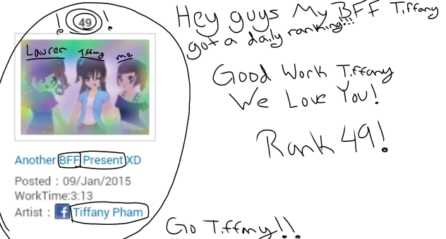 Good work tiffany - ibisPaint