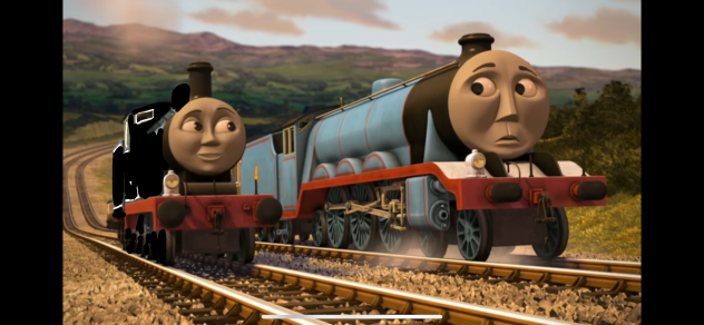 Me as a tender engine (Danny my oc) - ibisPaint