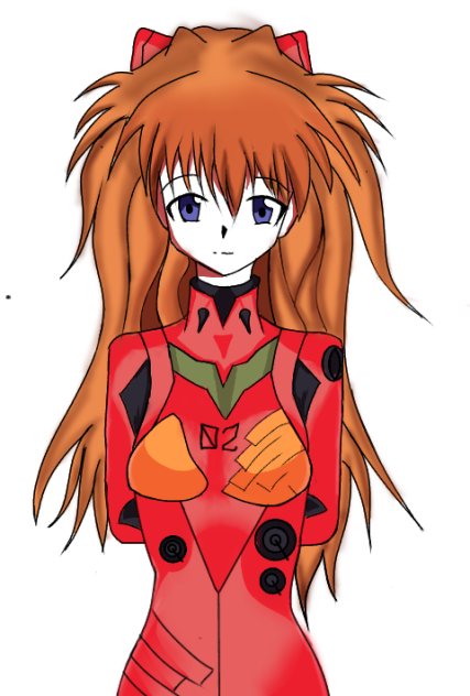Evangelion asuka - ibisPaint