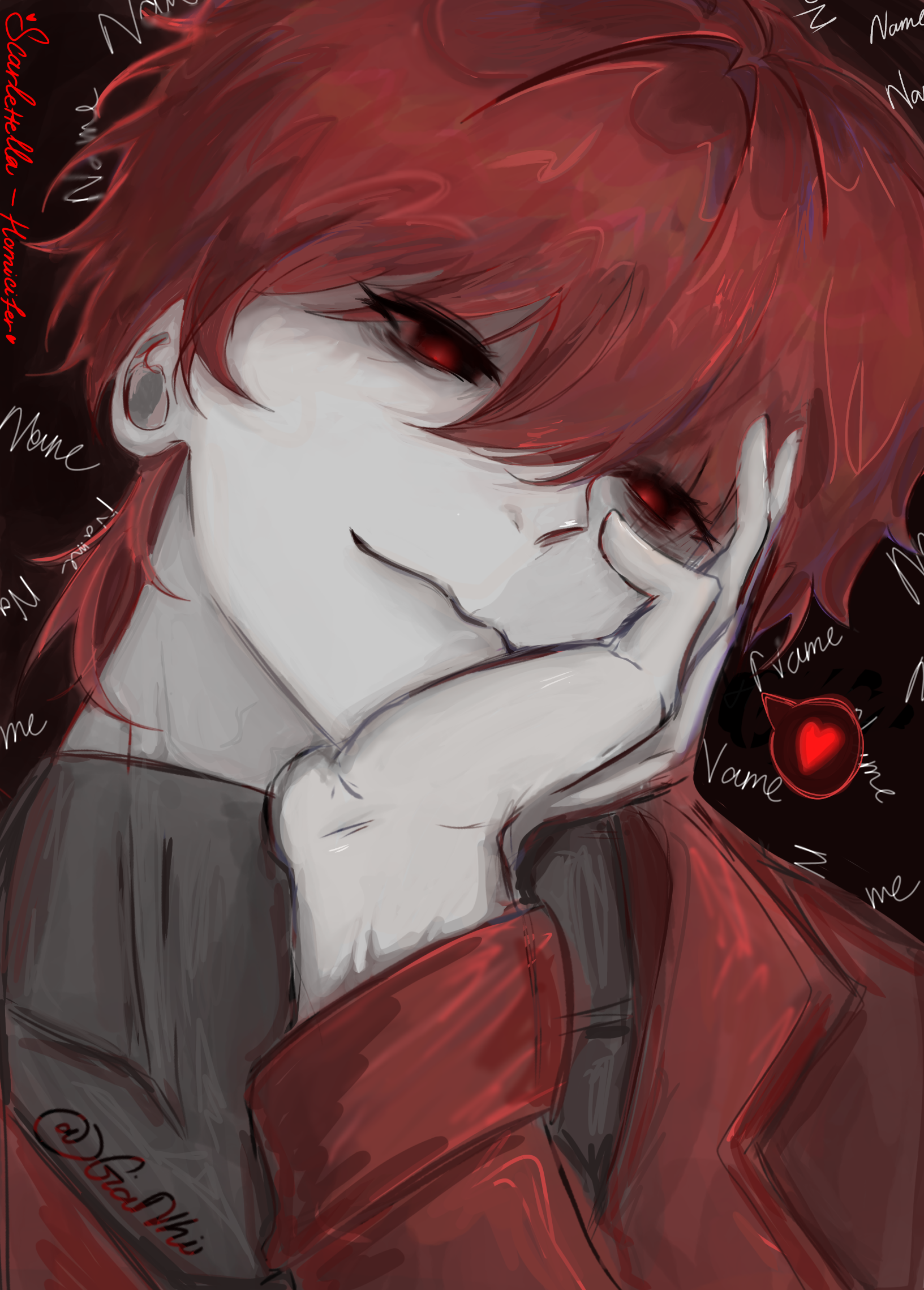 Mr.Scarlettella - Homicifer - ibisPaint