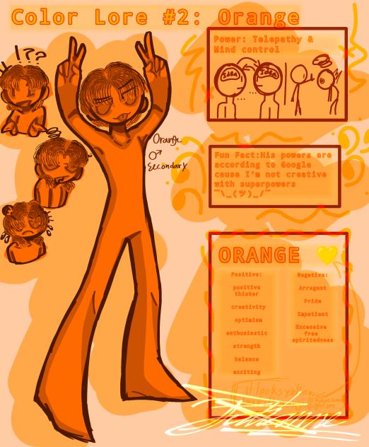 Color Lore #1 - Orange - ibisPaint