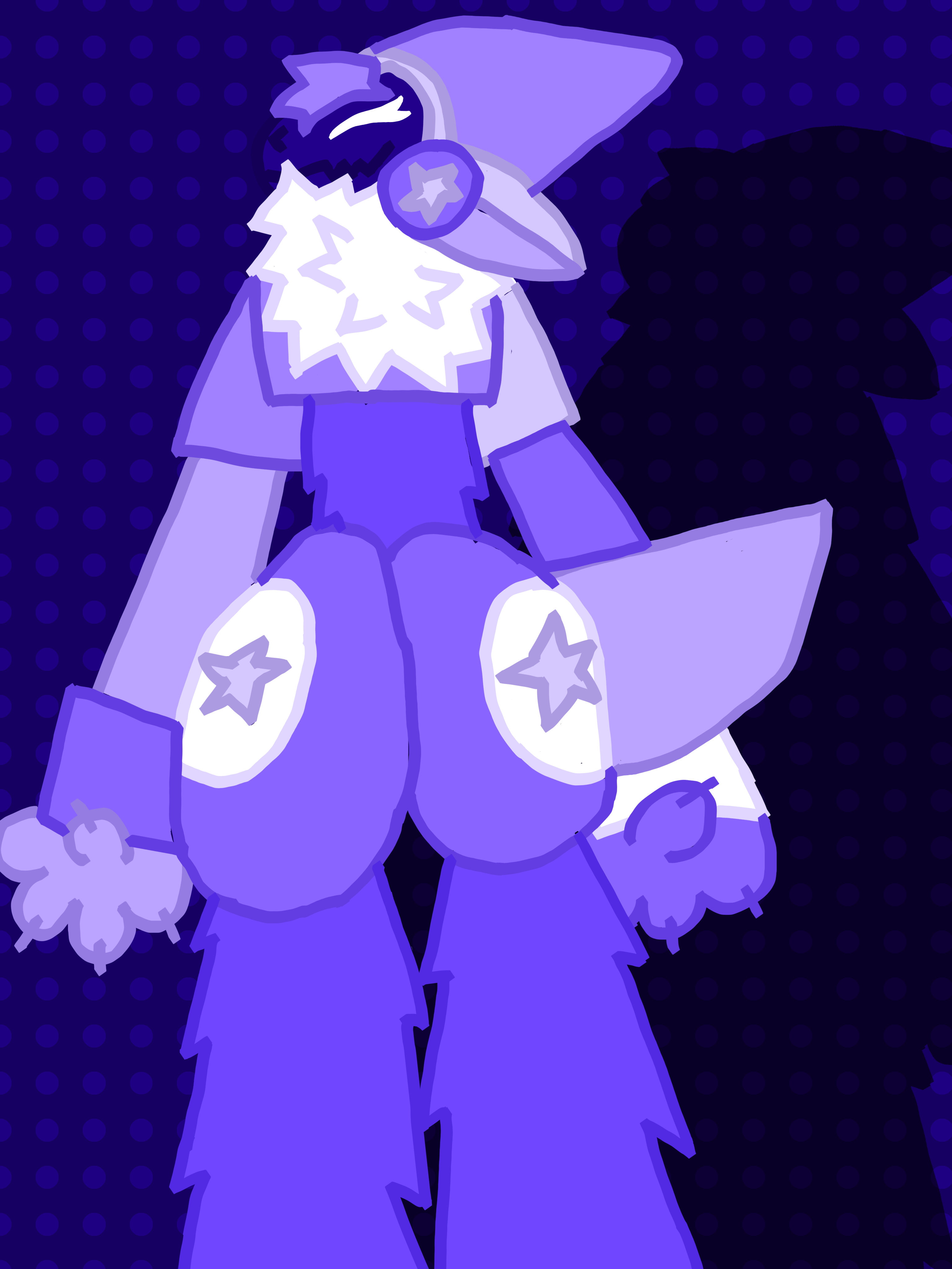 Purple Protogen - ibisPaint