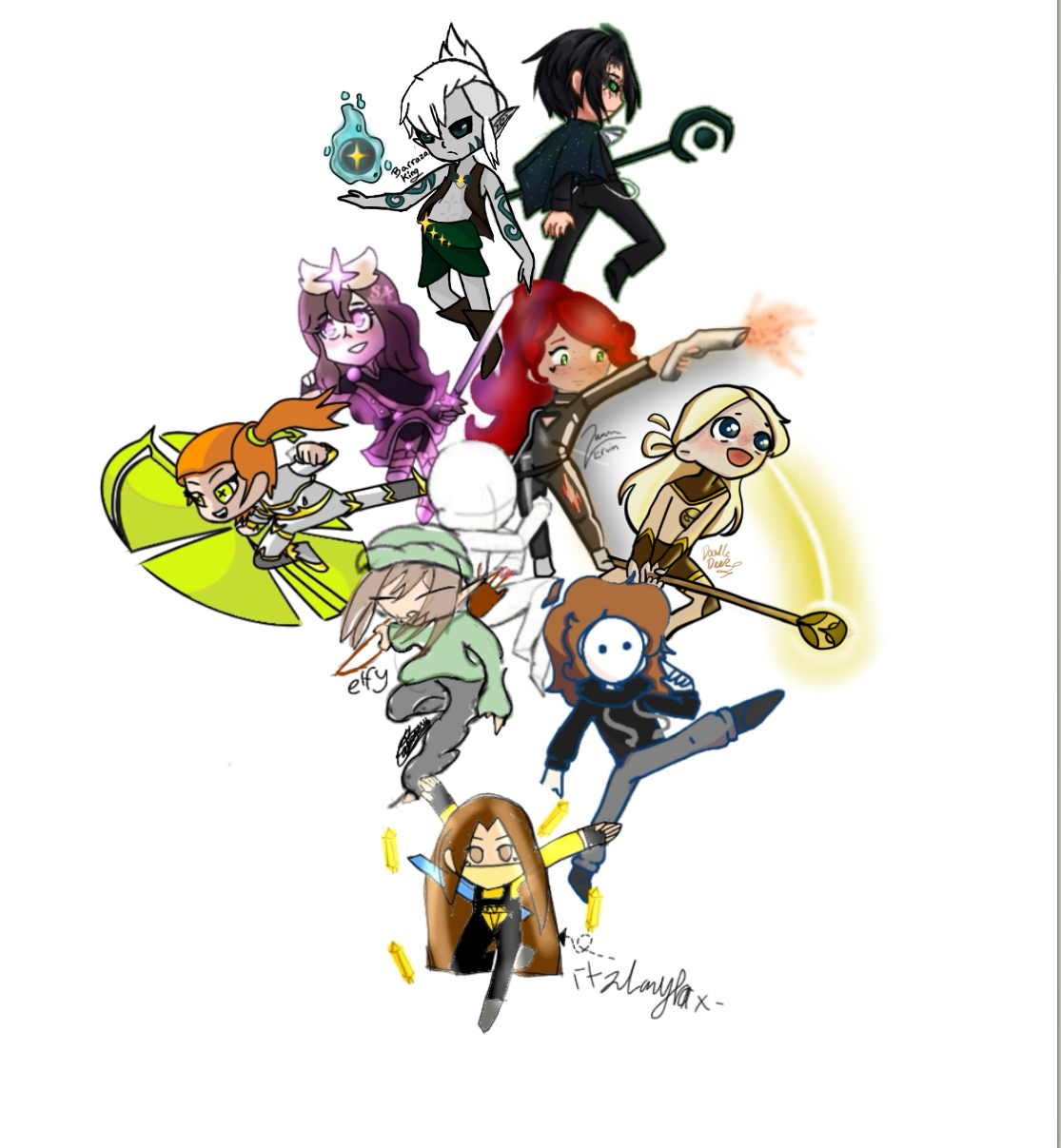 Hero Oc Collab - ibisPaint