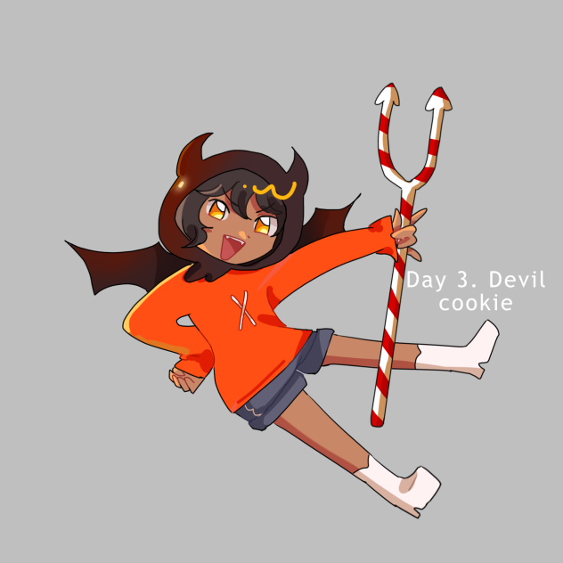 Devil cookie - ibisPaint