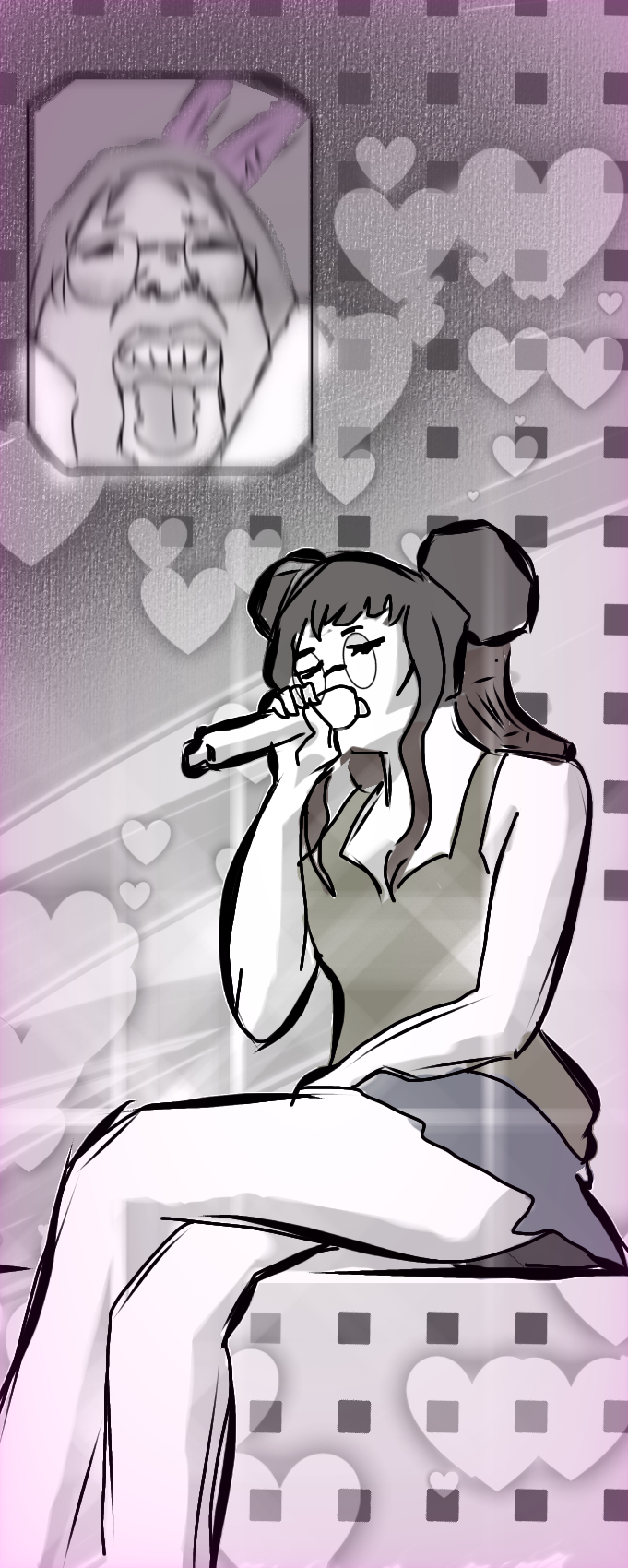 Kaouru, chill. It's just Frida (。﹏。) - ibisPaint