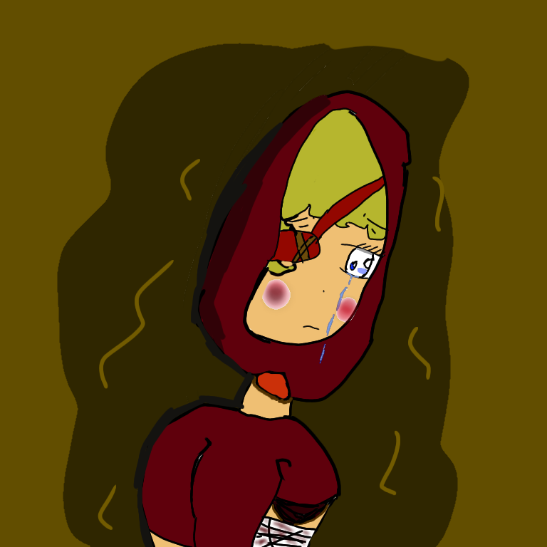 scared girl - ibisPaint