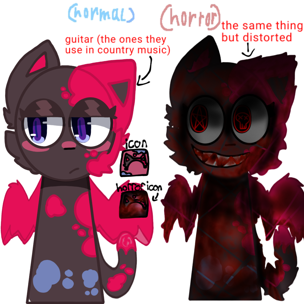 moo curls as a sprunki - ibisPaint