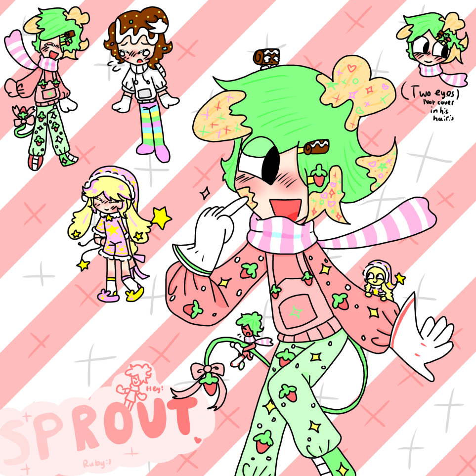 Sprout as human - ibisPaint