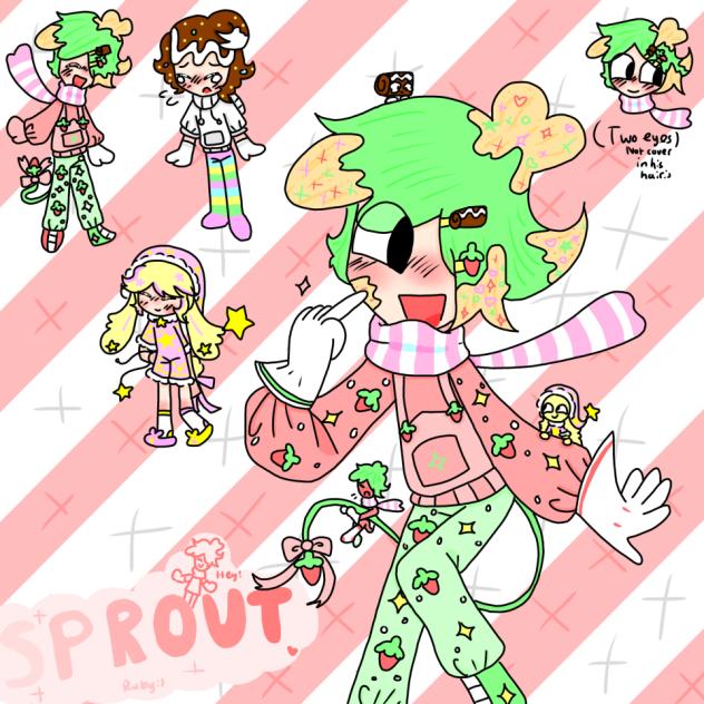 Sprout as human - ibisPaint