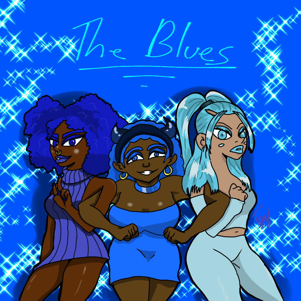 The Blues - ibisPaint