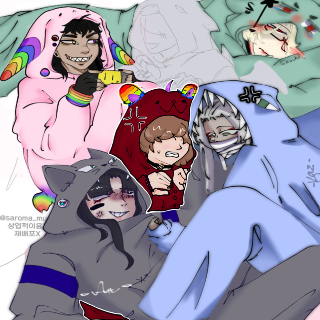 A lil onesie Collab - ibisPaint