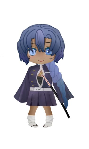 Kageyama chibi figure - ibisPaint