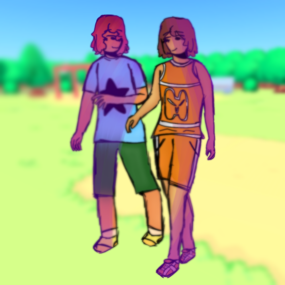 Clyde and Kel - ibisPaint