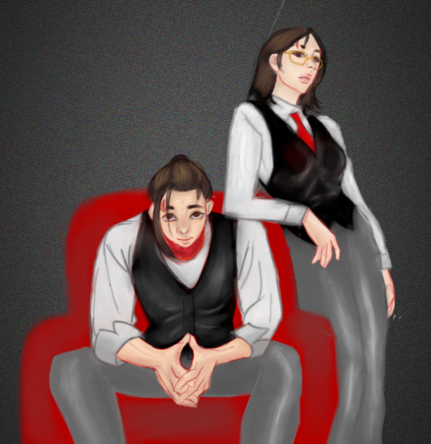 Aly e Raku - Ocs - ibisPaint