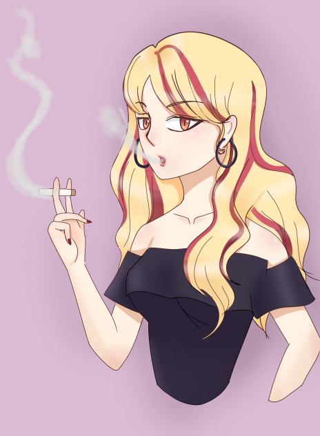 Smoking - ibisPaint