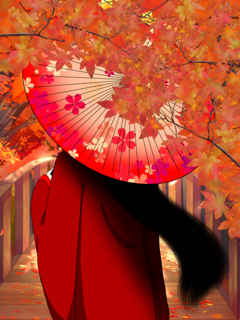 Mysterious Lady - ibisPaint