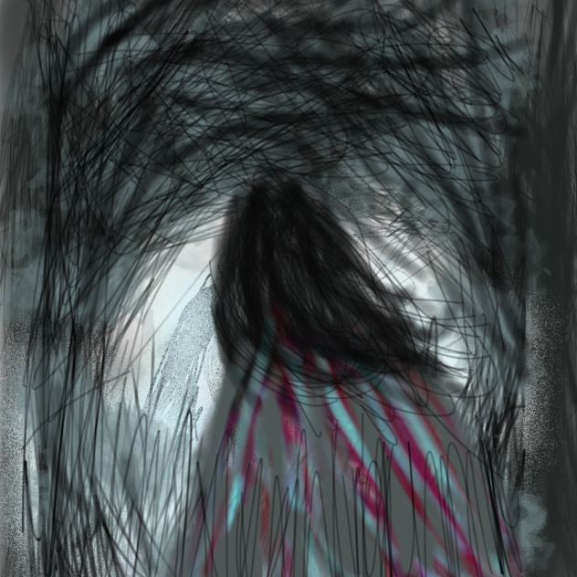 the stranger in the woods - ibisPaint