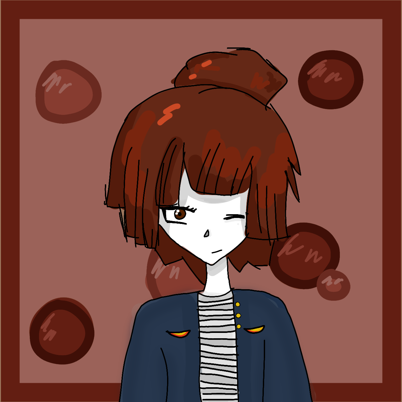 bacon hair girl - ibisPaint