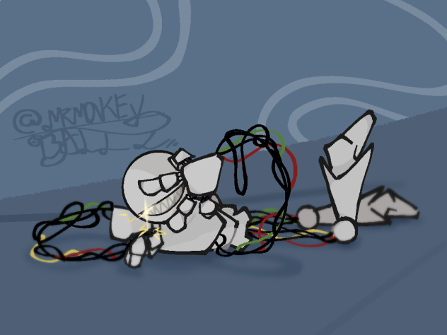 Lil robot guy - ibisPaint