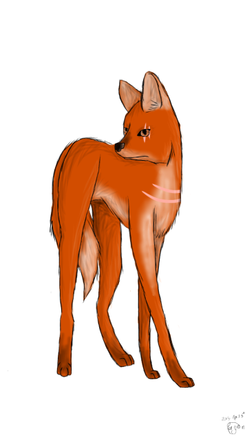 fox oc speed paint - ibisPaint