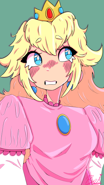 princess peach - ibisPaint