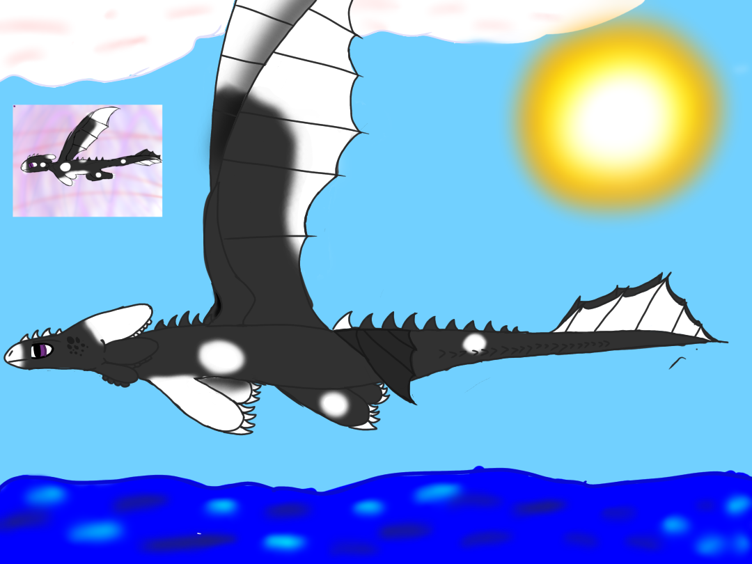 I have redrawn sunset - ibisPaint