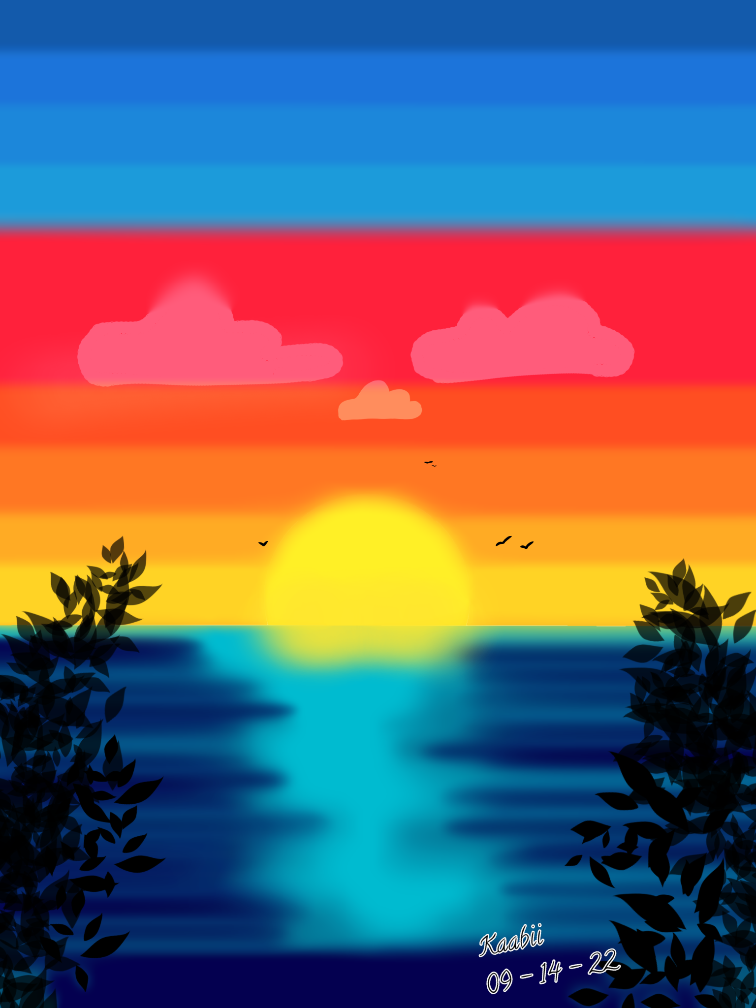 Sun Set - ibisPaint