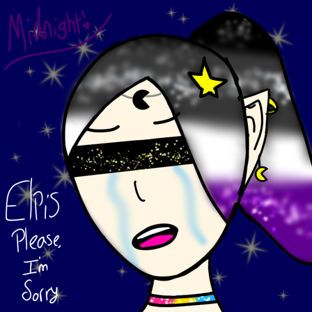 My new Oc (Midnight) - ibisPaint