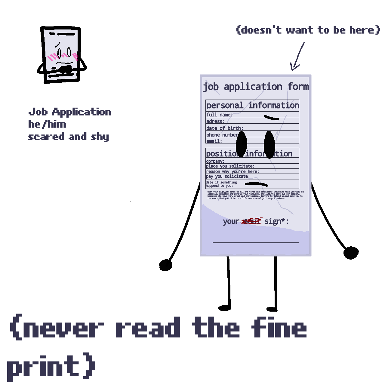 Job Application - ibisPaint