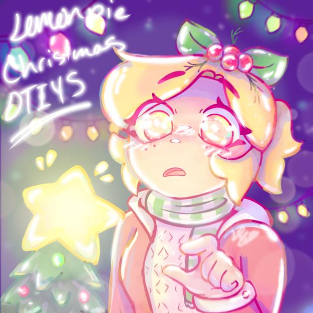 Christmas lemon 🍋 🩷 - ibisPaint